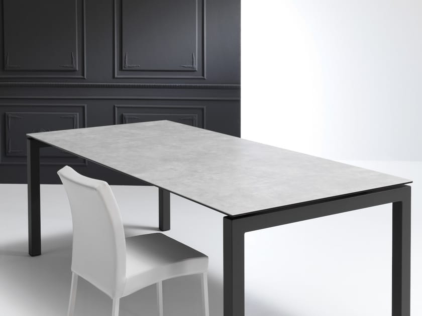 JULIA Rectangular ceramic dining table By Mobliberica