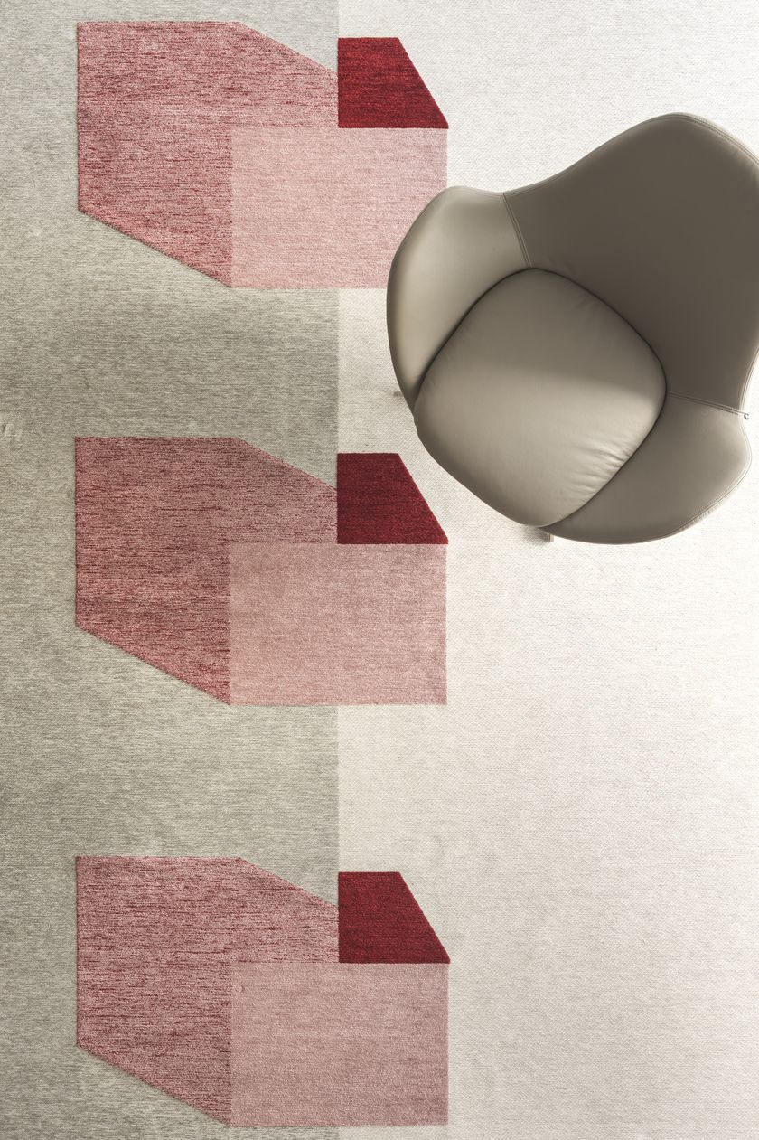 Rectangular chenille rug JUT By Calligaris