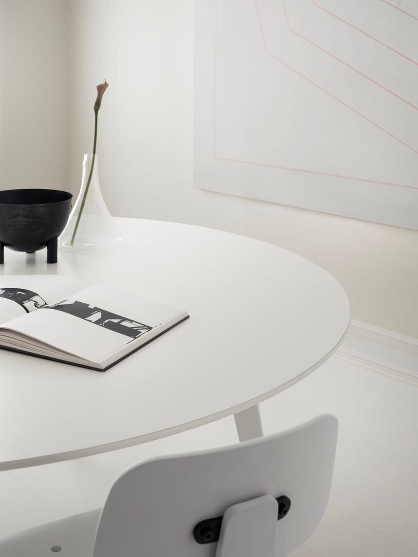 JW ROUND | Linoleum table JW Table Collection By Montana design Jakob ...