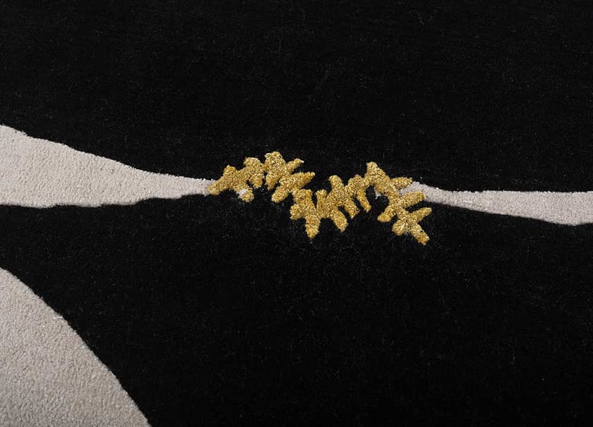 SILHOUETTE TRA-21067 Tapis fait main rectangulaire en laine By Jaipur Rugs