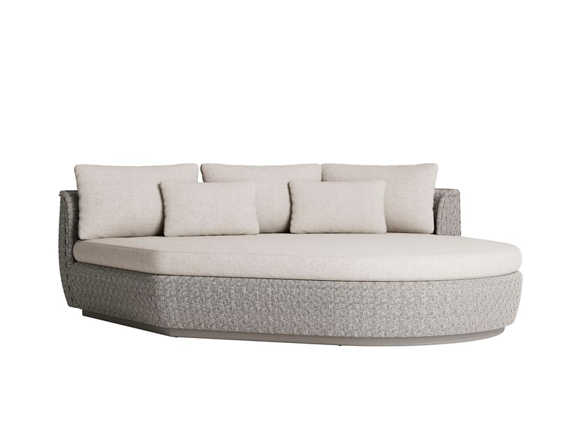 TONDO MODULAR ORGANIC SOFA ISLAND Modular rope garden sofa By Jardinico