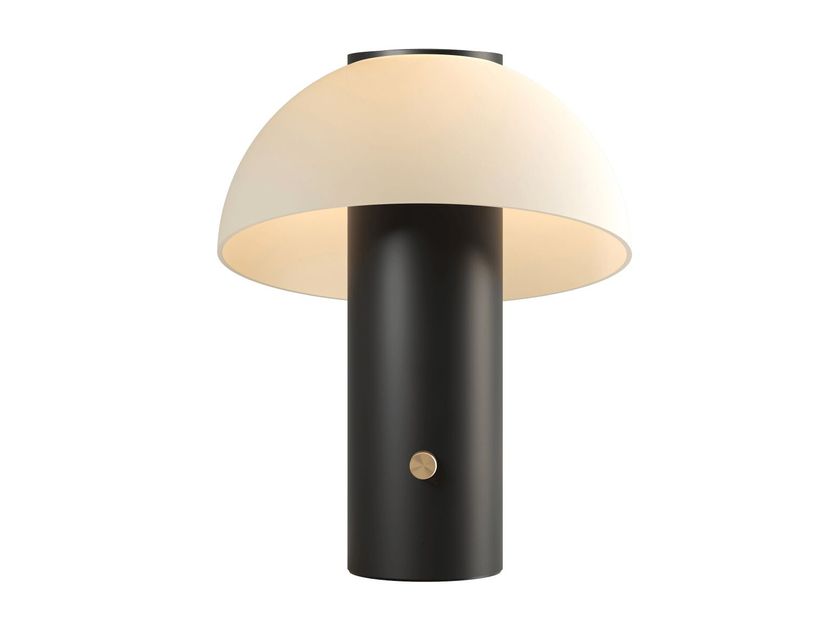 PICCOLO LED and smart table lamp with blown glass shade By Jaune Fabrique