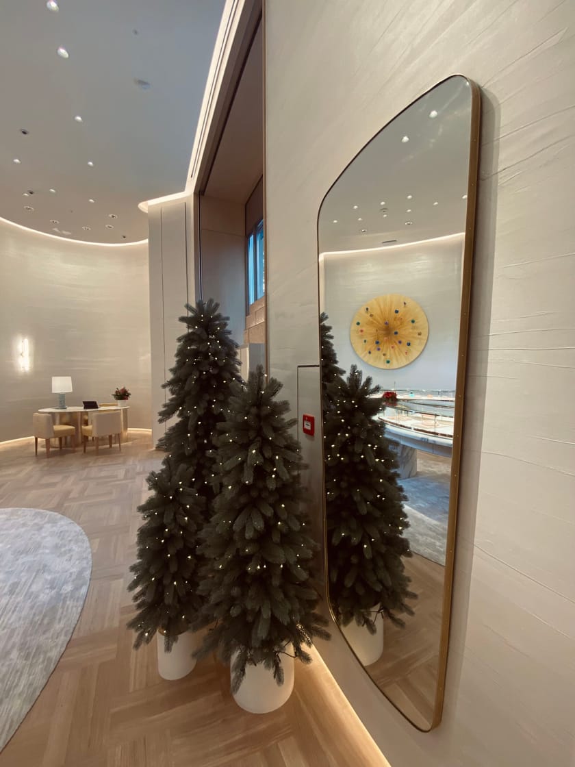 SWING 3 Spiegel aus Messing mit Rahmen By Jover+Valls