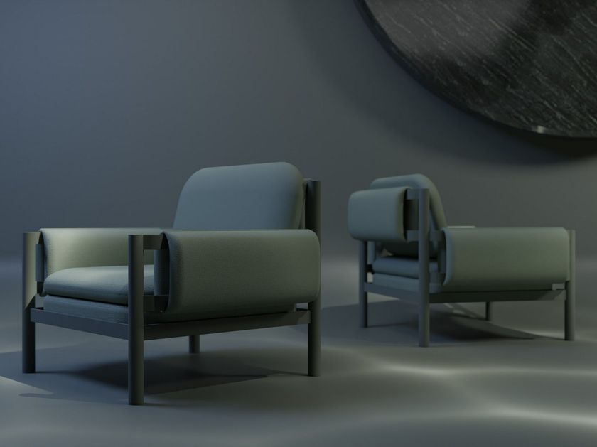 TROPIC Low lounge chair By Joyf