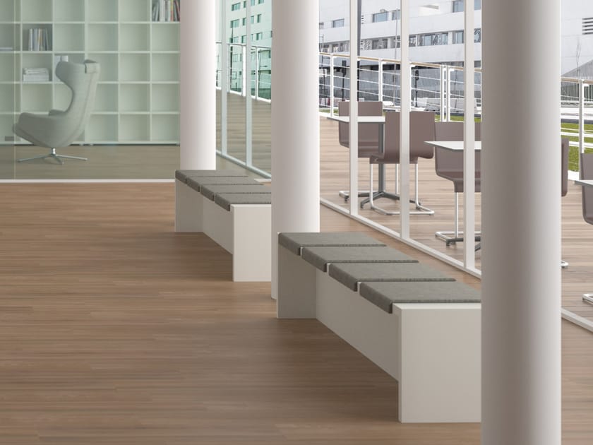 K-MODUL SIT Bench seating By Werner works | design Büro Staubach