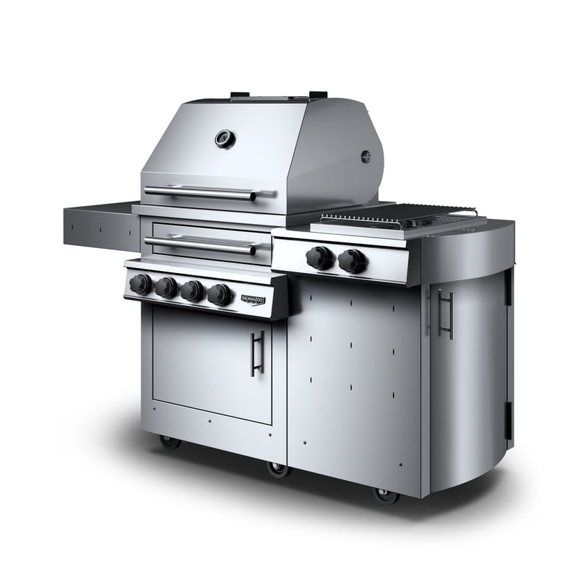 HYBRID FIRE GRILL Barbacoa de acero inoxidable By Kalamazoo