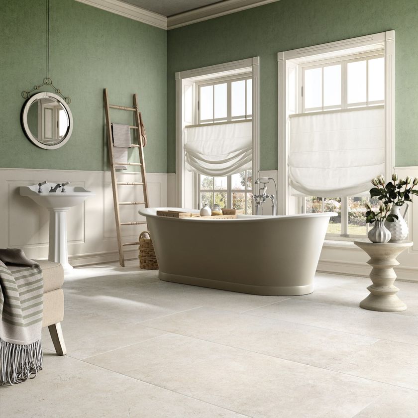 Porcelain stoneware wall/floor tiles with stone effect KALKARIA By ...