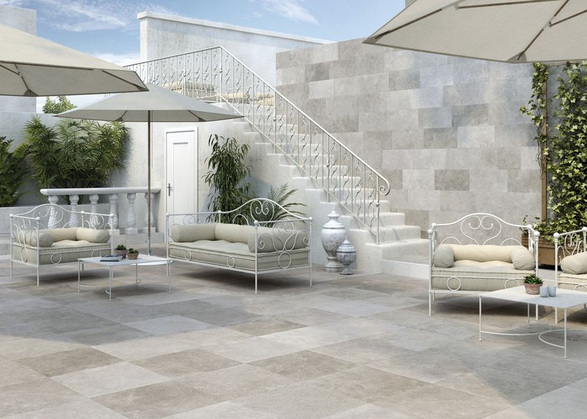 Porcelain stoneware wall/floor tiles with stone effect KALKARIA By ...