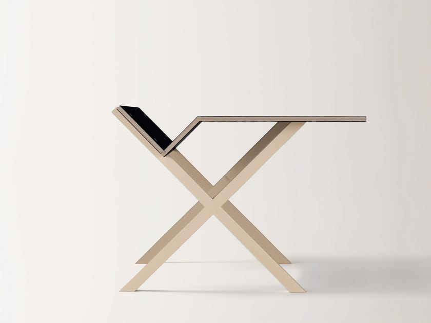 Rectangular multi-layer wood writing desk KANT By Nils Holger Moormann ...