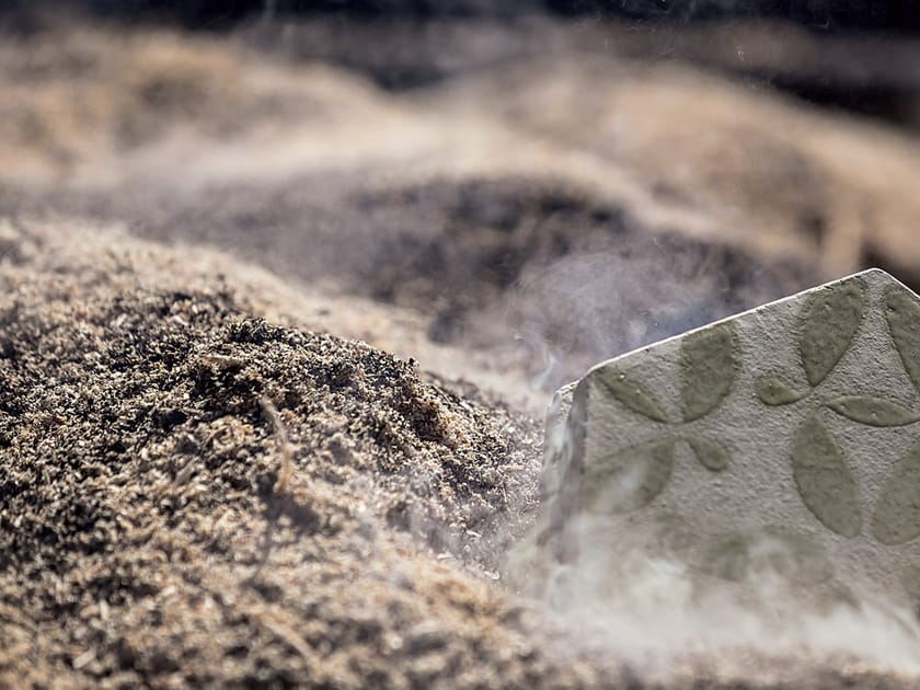 Terracotta wall tiles KARAK TILES By FORNACE S. ANSELMO