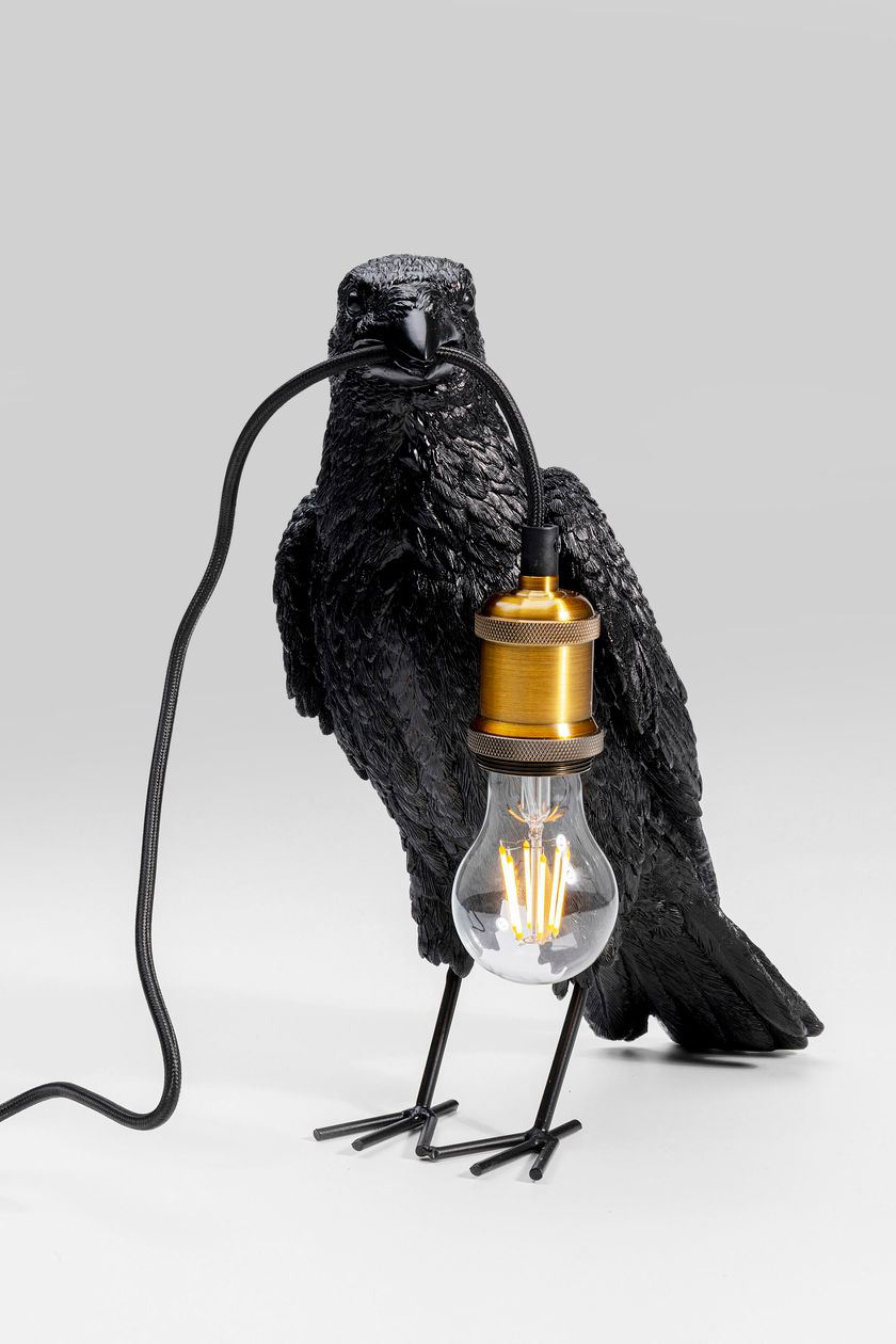 ANIMAL CROW Table lamp By KARE Design