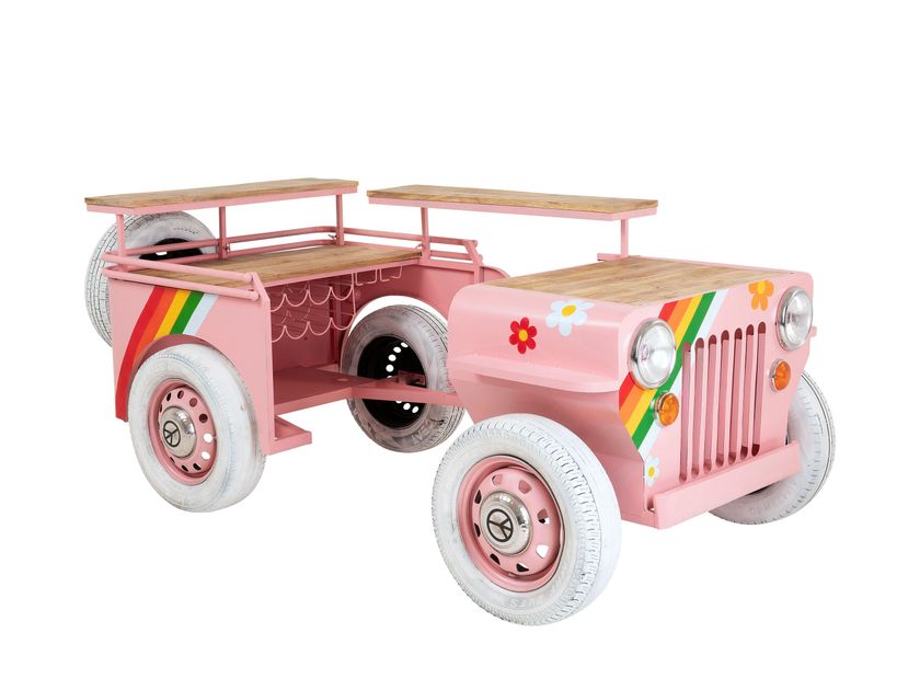 FLOWER POWER CAR Bar cabinet By KARE Design