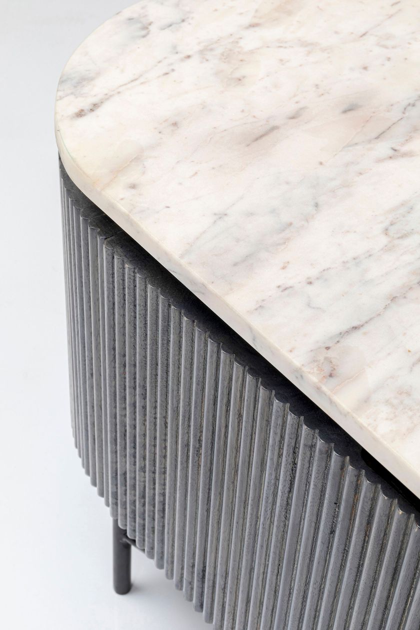 GLENN Marble sideboard with doors By KARE Design