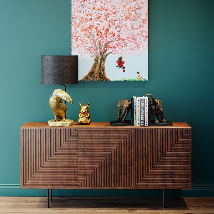 GROOVES Sideboard with doors By KARE Design