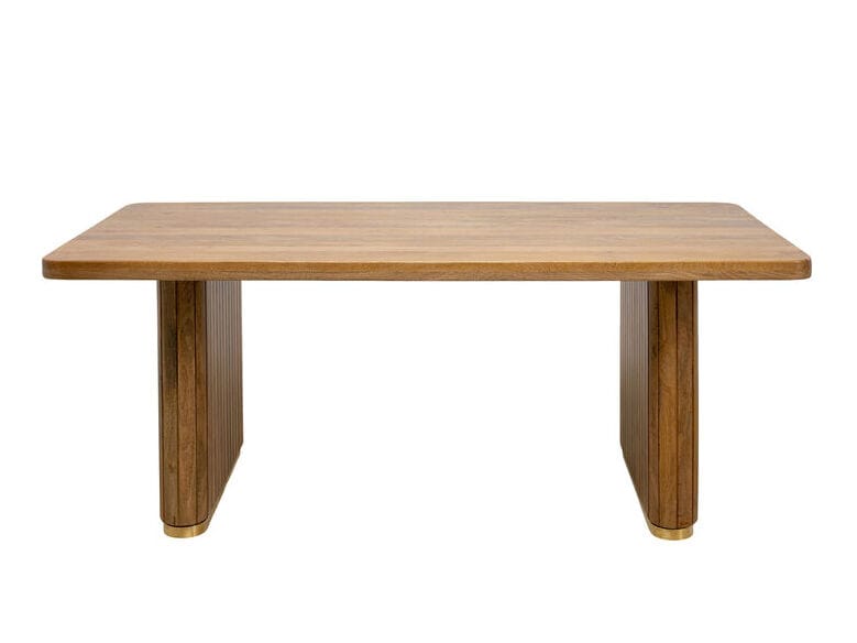 GRACE Rectangular solid wood table By KARE Design