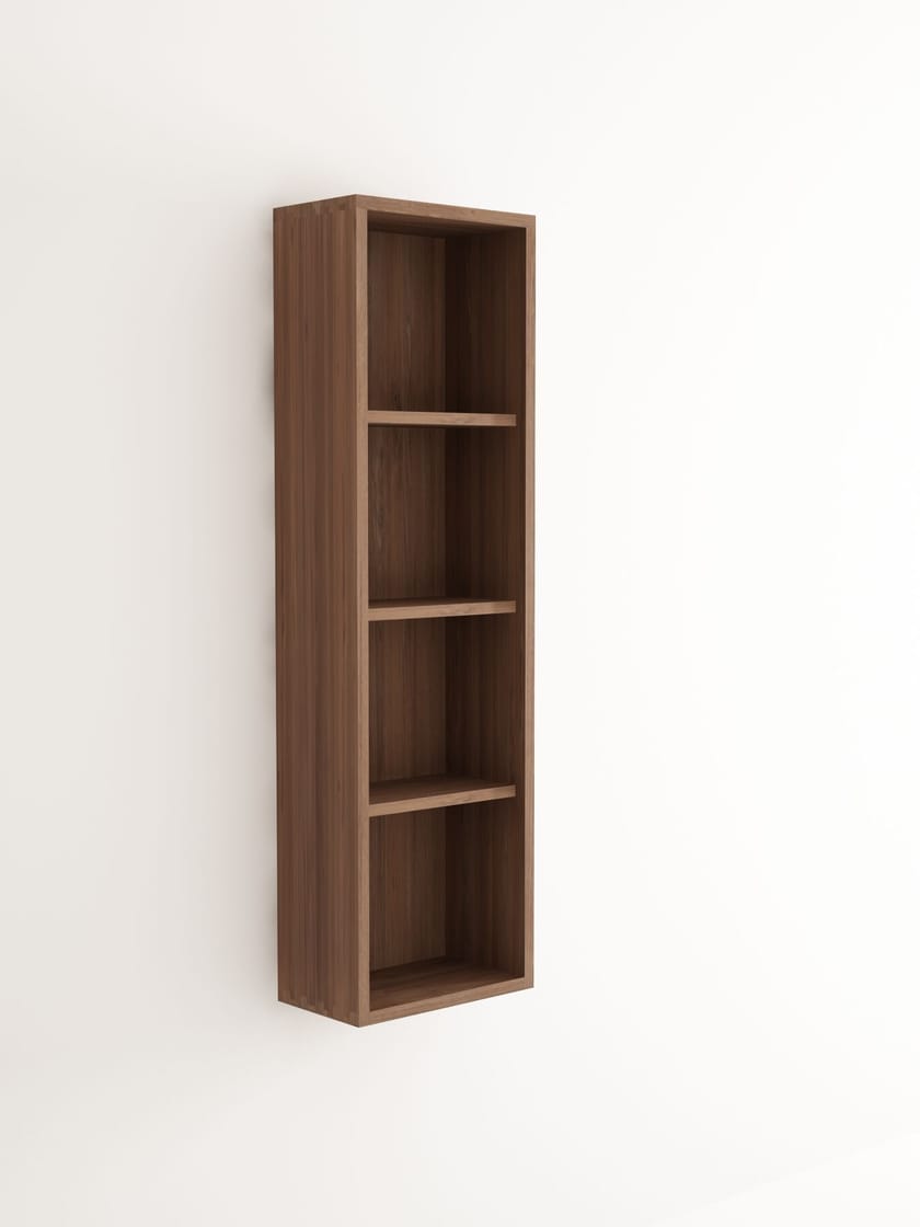 PARKER Open wooden wall cabinet with shelving By KARPENTER | design ...