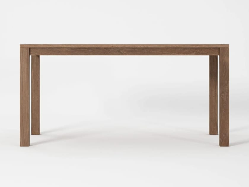 SOLID Rectangular wooden dining table By KARPENTER | design Hugues Revuelta