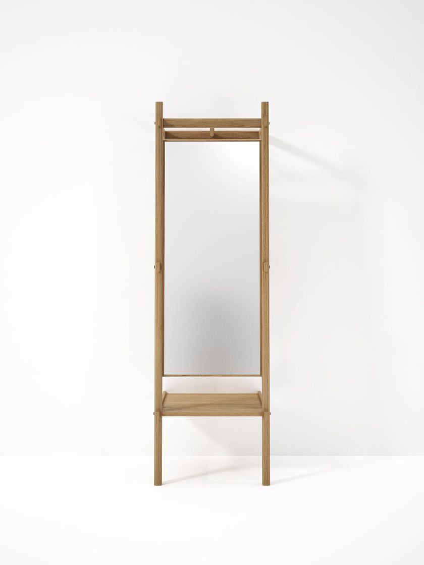 SIMPLYCITY Rectangular solid wood hall mirror By KARPENTER | design ...