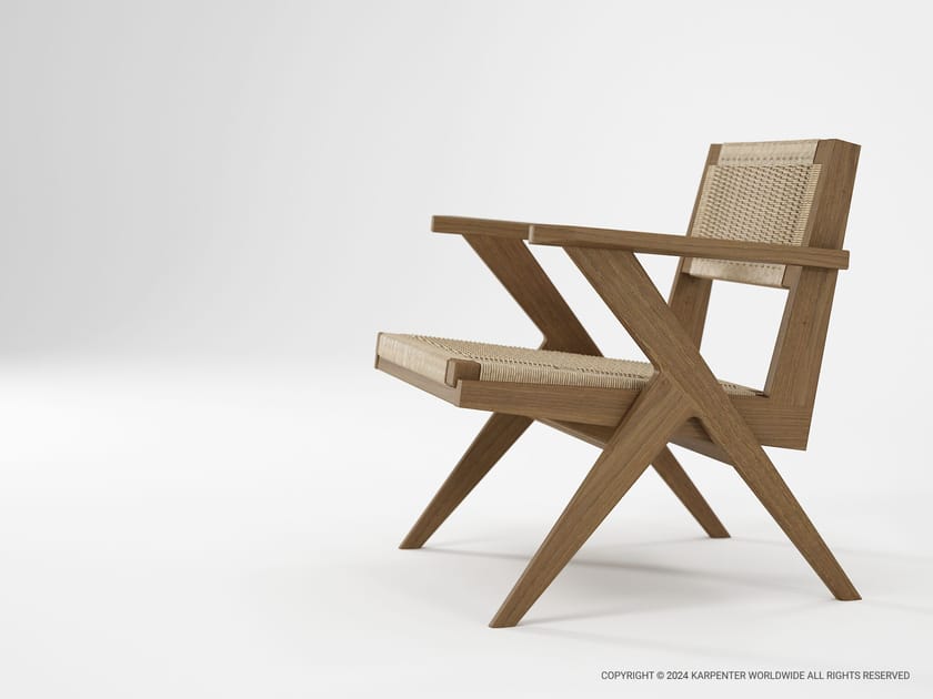 TRIBUTE OUTDOOR Easy chair By KARPENTER