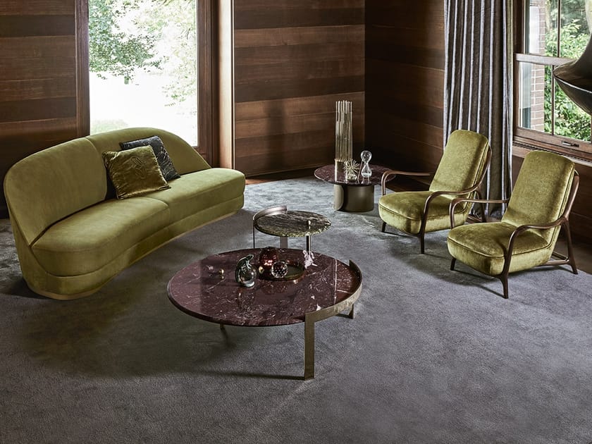 KATHY 3 seater fabric sofa By OPERA CONTEMPORARY | design Castello ...