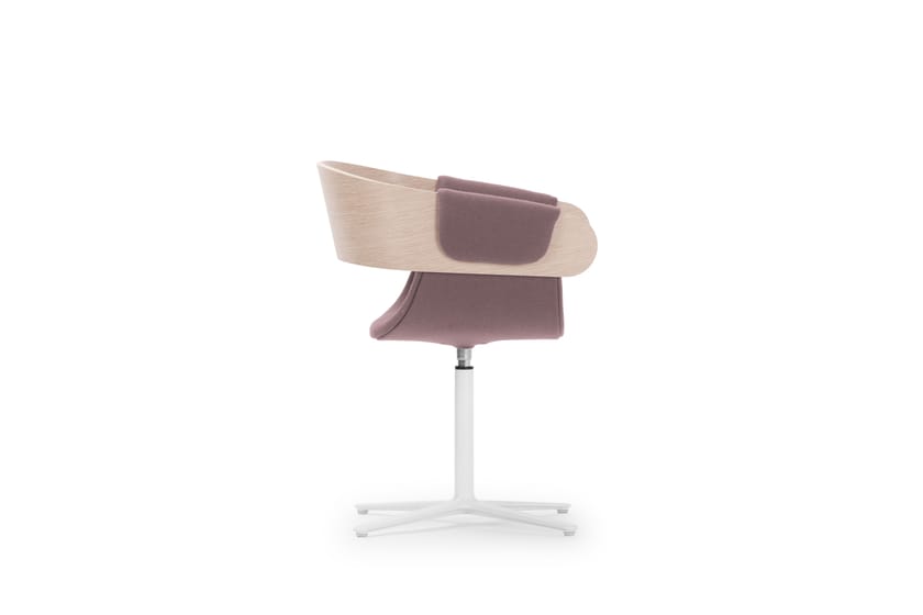 KAY Chaise pivotante à branches avec accoudoirs By True Design | design ...