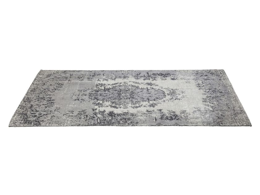 Rectangular cotton rug KELIM POP GREY By KARE Design