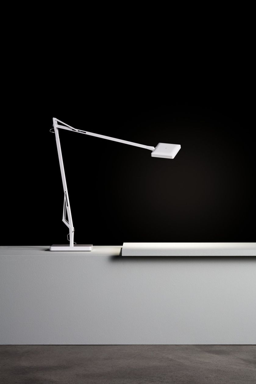 LED direct light aluminium table lamp KELVIN EDGE By Flos design ...