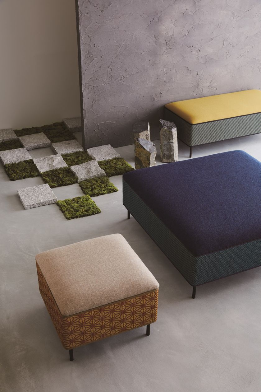 KESHIKI | Rectangular pouf Keshiki Collection By Look into Nature ...