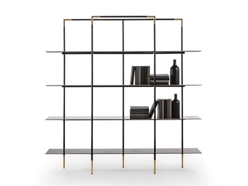 KEVIN Open freestanding double-sided bookcase By Frigerio | design Euro ...