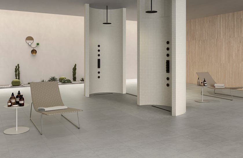 Pavimento/rivestimento in gres porcellanato effetto pietra KEY MOOD AIR Collezione Key Mood By ...