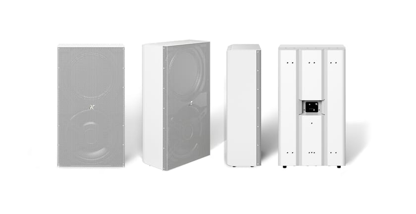 Ultra-compact passive full-range speaker DOMINO KF210 By K-array