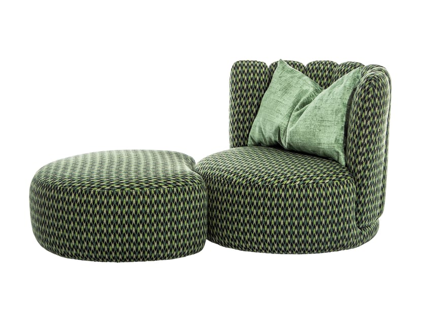 GAIA DIVANO LOUNGE PICCOLO Armchair By KFF | design Monica Armani