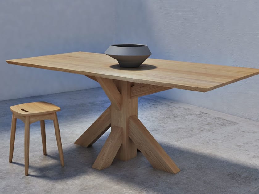 KI | Rectangular table Ki Collection By KARPENTER design Hugues Revuelta