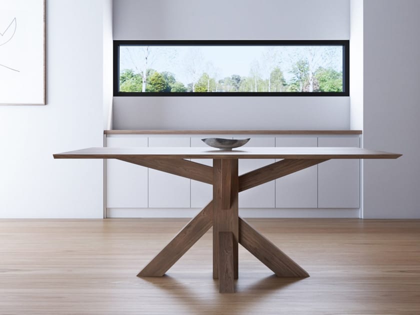 KI | Rectangular table Ki Collection By KARPENTER design Hugues Revuelta