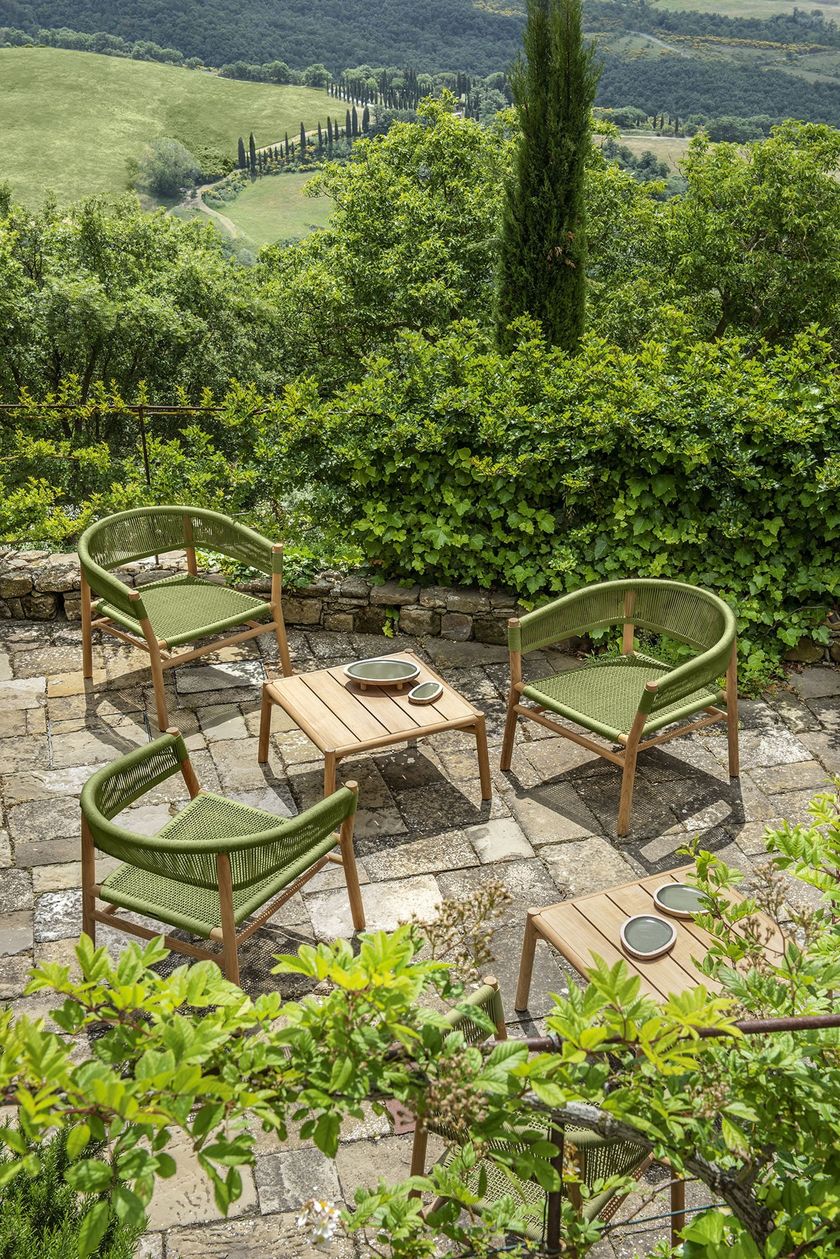 KILT | Easy chair Kilt Collection By Ethimo design Marcello Ziliani
