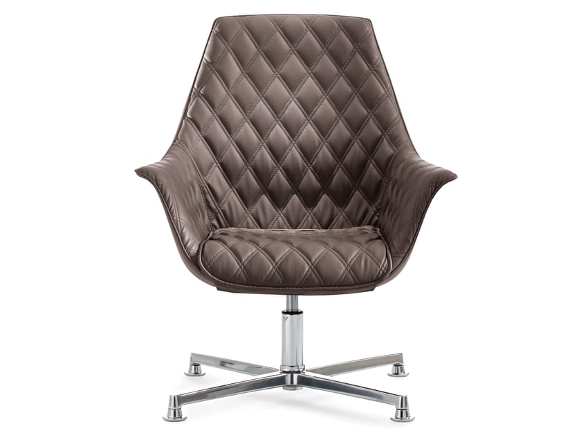 KIMERA | Armchair with 4-spoke base Kimera Collection By Kastel