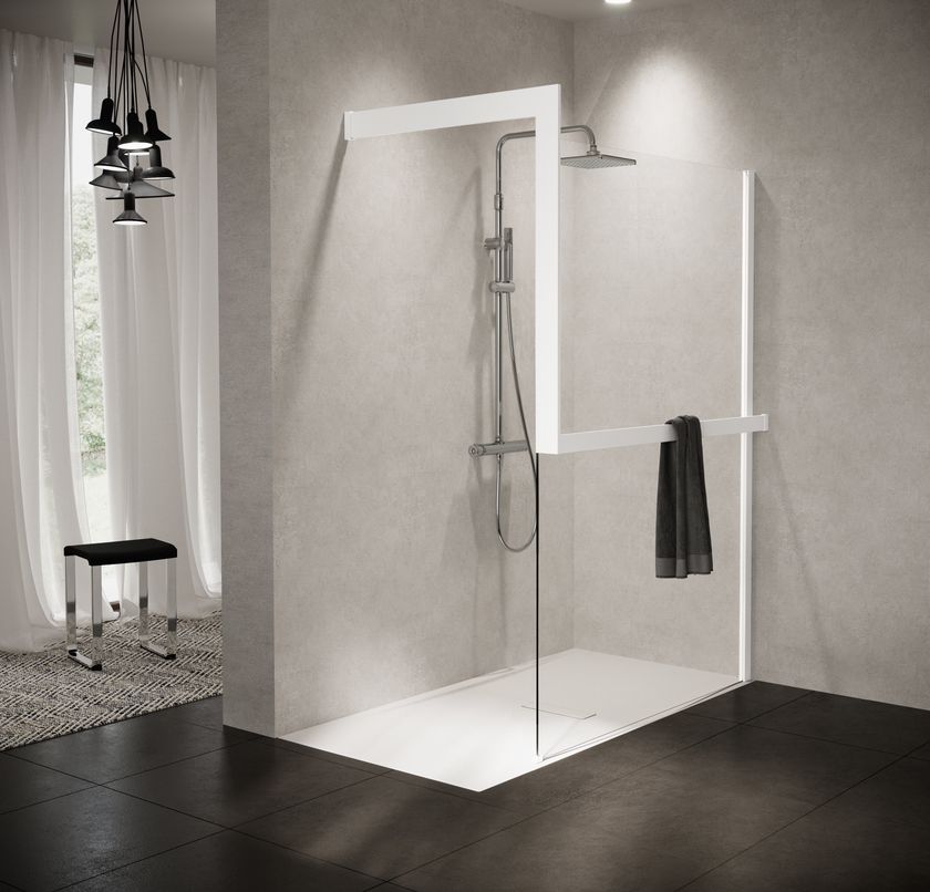 Sistema di barre di sostegno attrezzate a parete/soffitto KIT FRAME ...