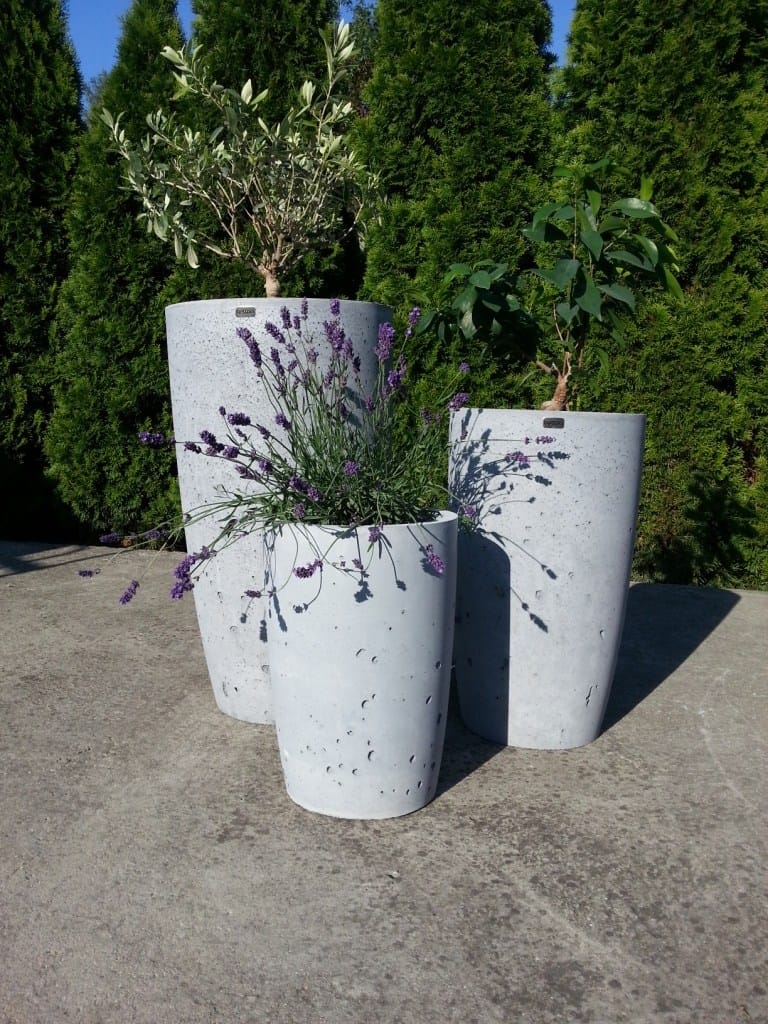 Vaso da giardino / vaso in calcestruzzo KK By betton design Bronislav ...