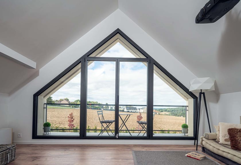 K•LINE | Special casement window Aluminium casement window By K•LINE