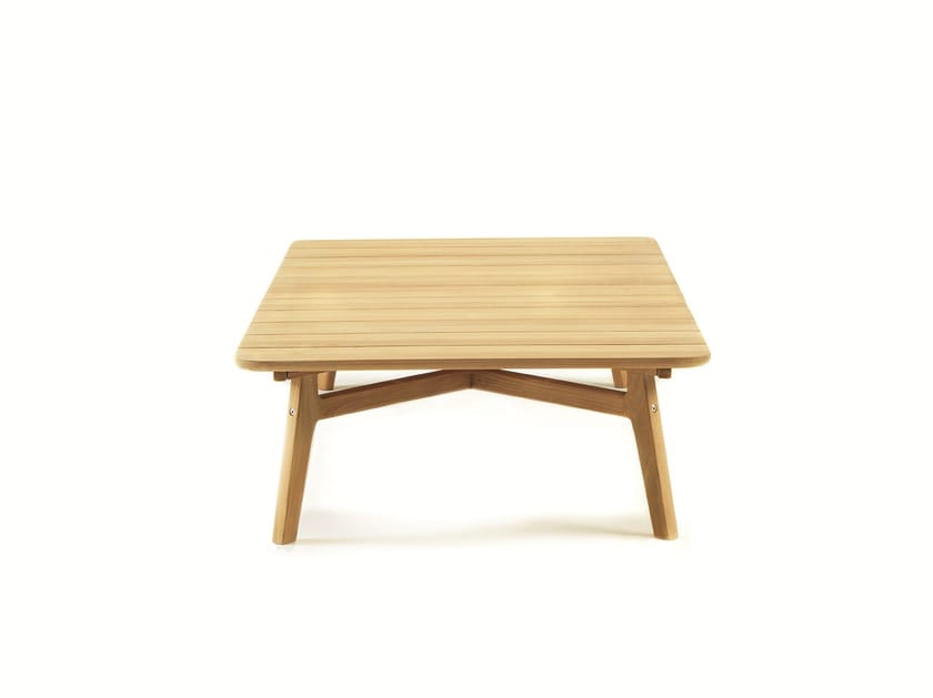 KNIT | Rectangular coffee table By Ethimo design Patrick Norguet