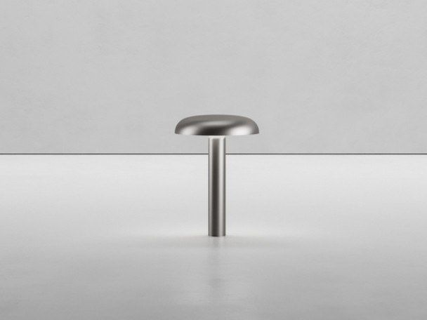 KNOP LED metal bollard light By Artemide | design BIG | Bjarke Ingels Group