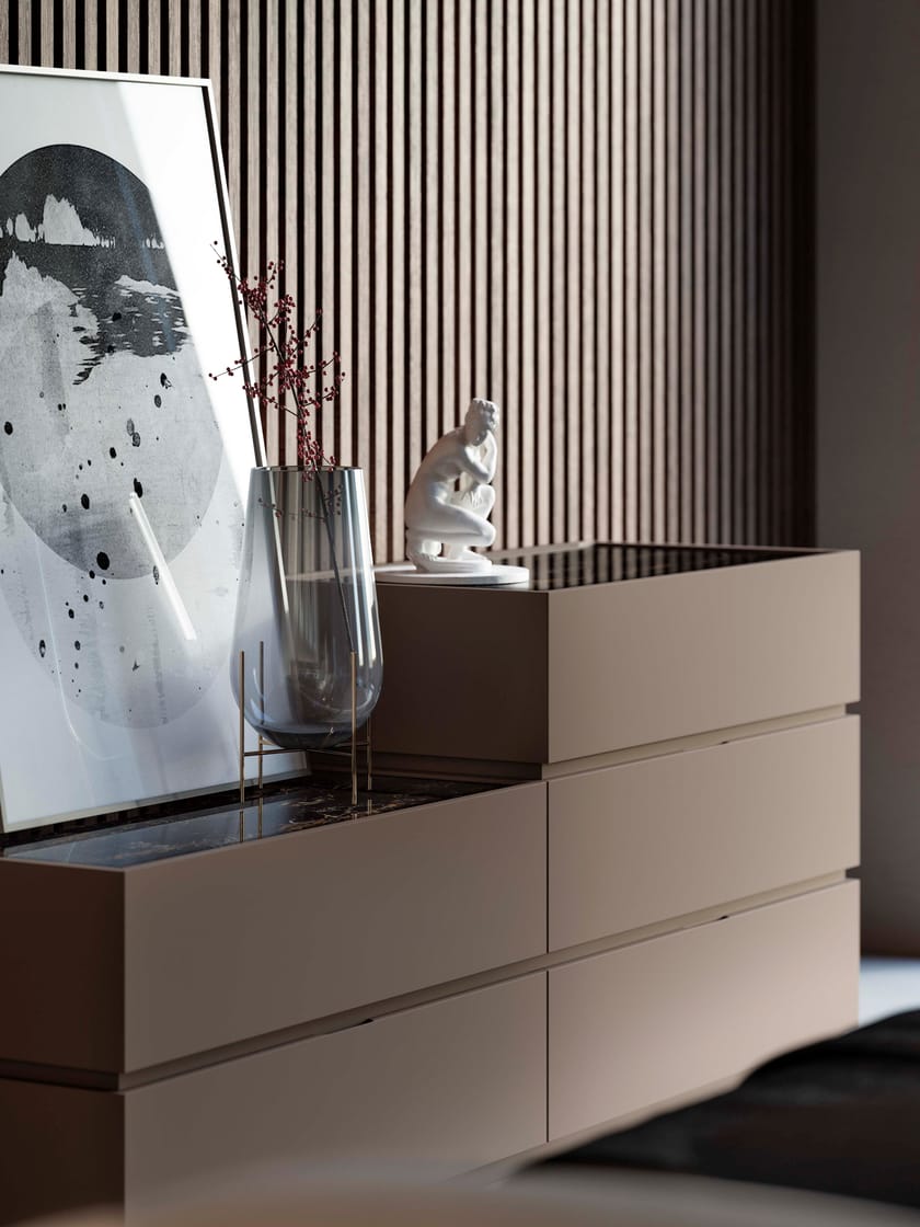 Cassettiera componibile in legno KOBE | Cassettiera Collezione Kobe By ...