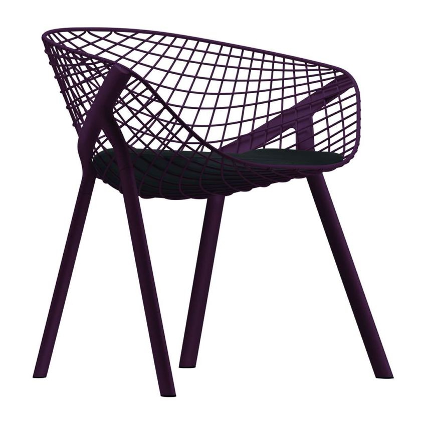 KOBI CHAIR - 040 Steel chair By Alias | design Patrick Norguet