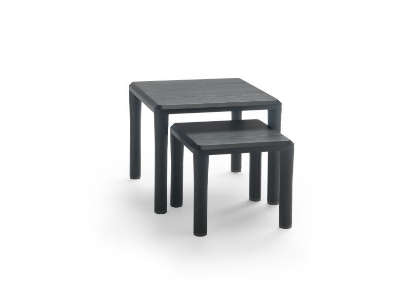 KOBO Square wooden coffee table By Flexform | design Patrick Norguet