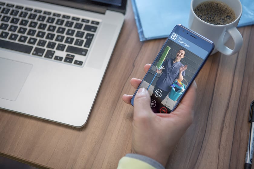 Sistema di building automation KONE Residential Flow By KONE