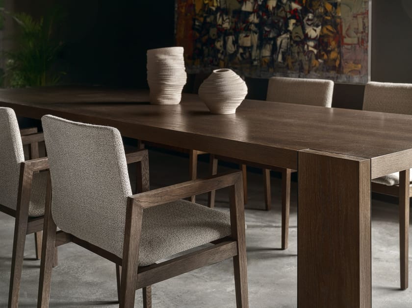 LINE Tavolo rettangolare da pranzo in legno By KOOTS