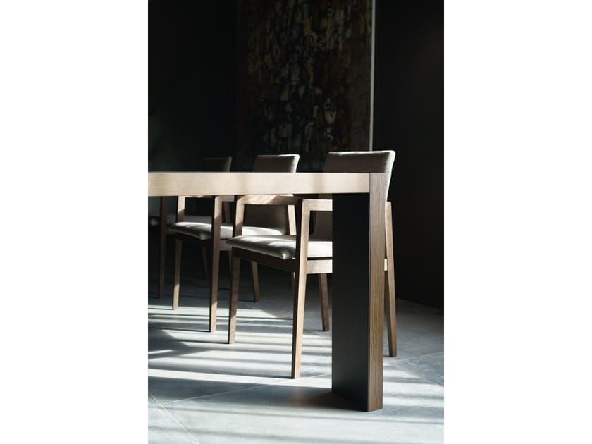 LINE Tavolo rettangolare da pranzo in legno By KOOTS