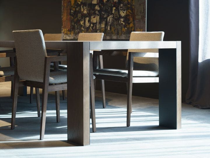 LINE Tavolo rettangolare da pranzo in legno By KOOTS