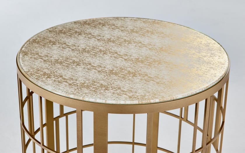 KORO Round side table By Sicis | design Massimiliano Raggi