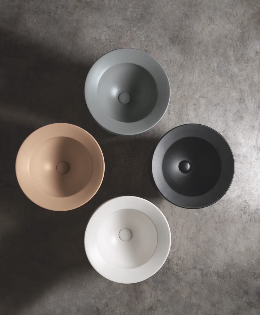 KRACKLITE SEMI FREESTANDING | Lavabo By Axa